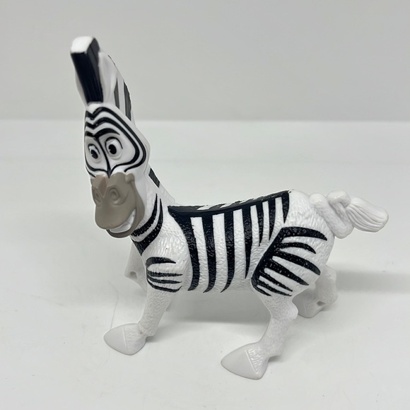 Toys | Madagascar Marty Zebra Figure Mcdonalds Happy Meal Toy 208 ...